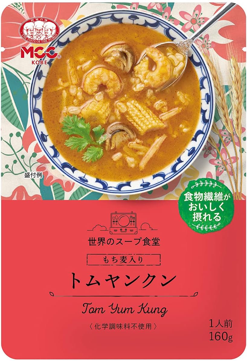 Amazon | MCC食品 もち麦入りトムヤンクン160g×10個 4901012049239*10 | MCC食品 | スープ 通販