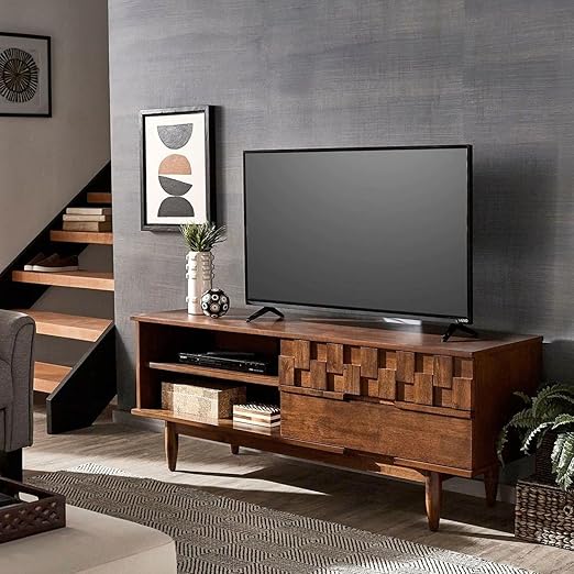 Amazon.com: Mid Century Modern TV Stand Provides Retro Style and ...