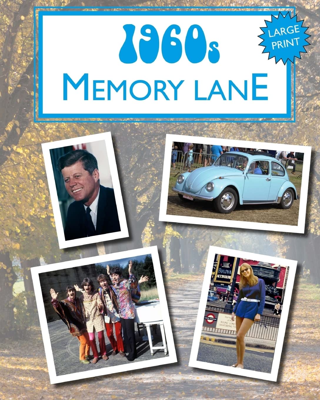 Snapklik.com : 1960s Memory Lane: Large Print Book For Dementia Patients