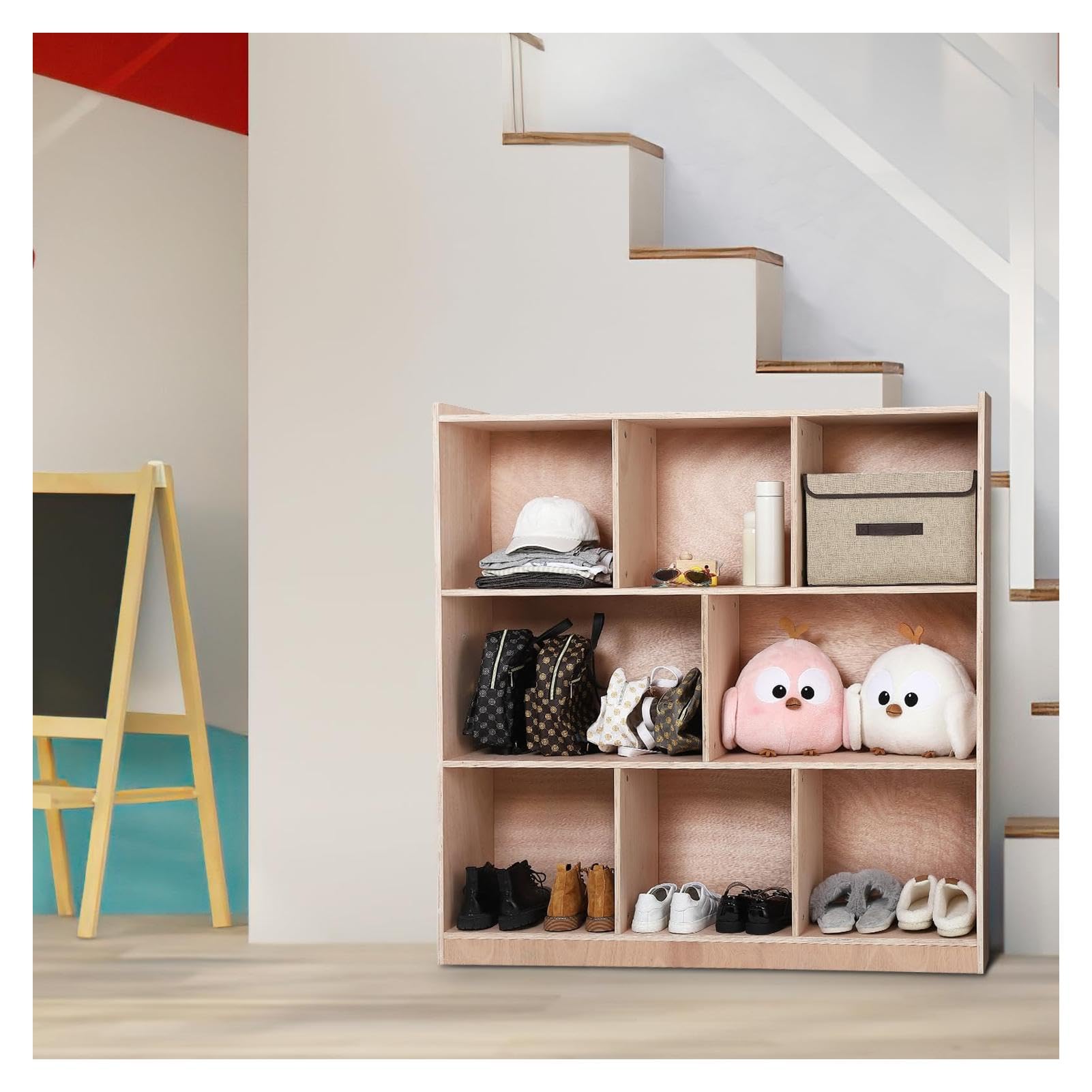 Amazon.com: TROPOW Sturdy 8-Section Classroom Cubby for Toy, Smooth ...