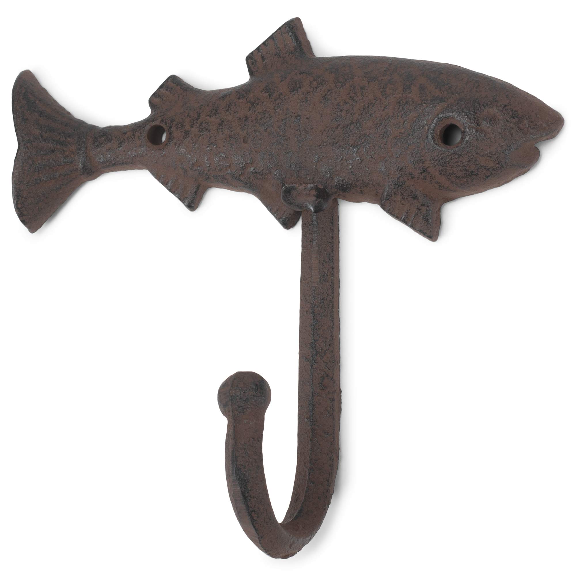 Amazon.com: 47th & Main Creative Brands Cast Iron 1 Hook Wall Hanger, 6 ...