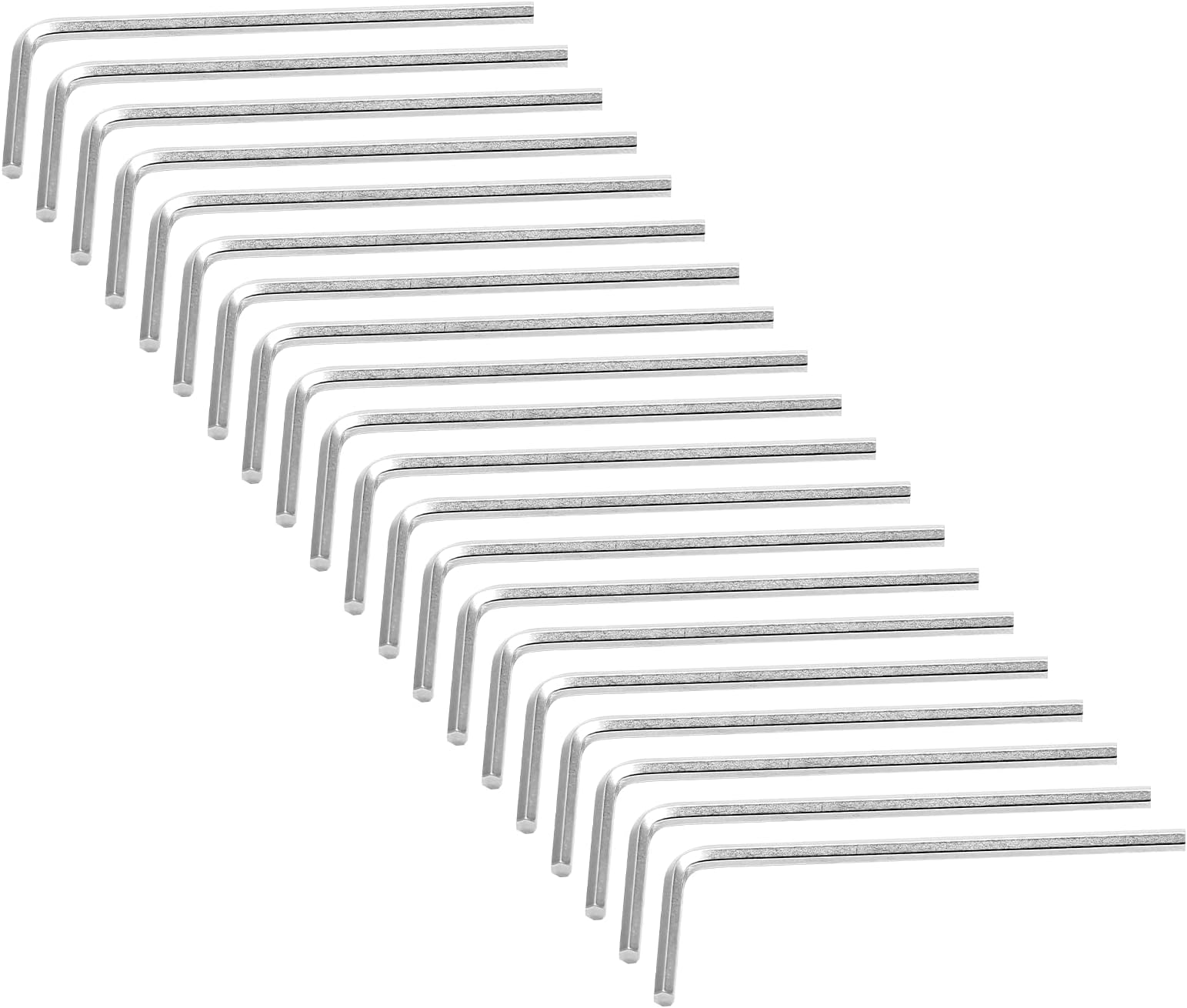 Auvotuis 30Pcs 2.5mm Allen Wrench L Shaped Hex Key Wrench Carbon Steel ...