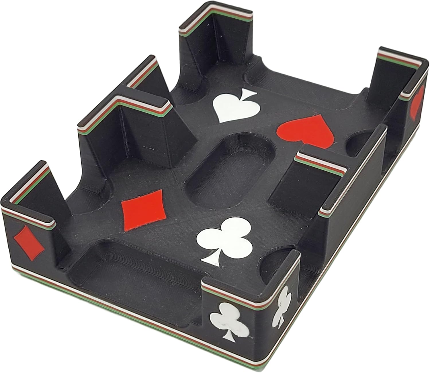 Amazon.com: Ritzy Design Playing Card Tray, Suited Design - Includes ...