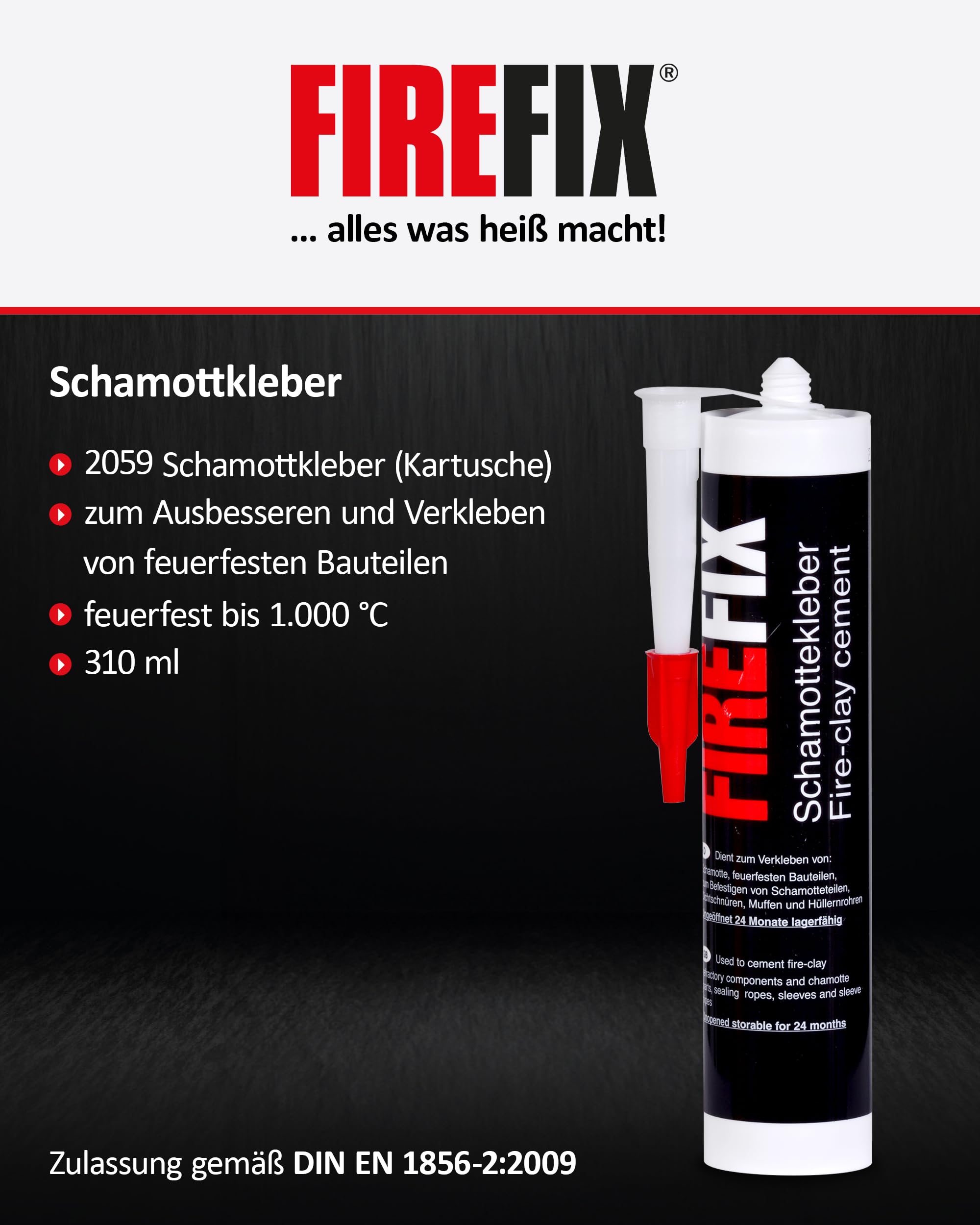 Fire Brick Adhesive HPC Fire 838 4 High Heat Adhesive For Fire Brick
