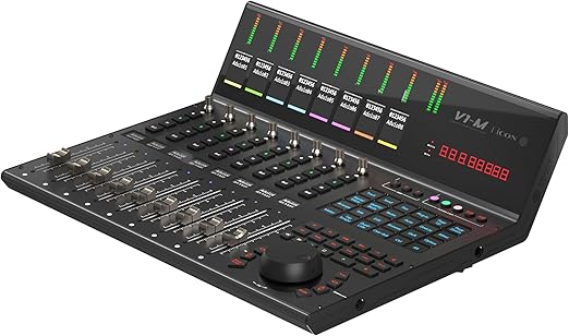 Amazon.com: iCON Pro Audio V1-M USB MIDI DAW Control Surface with ...