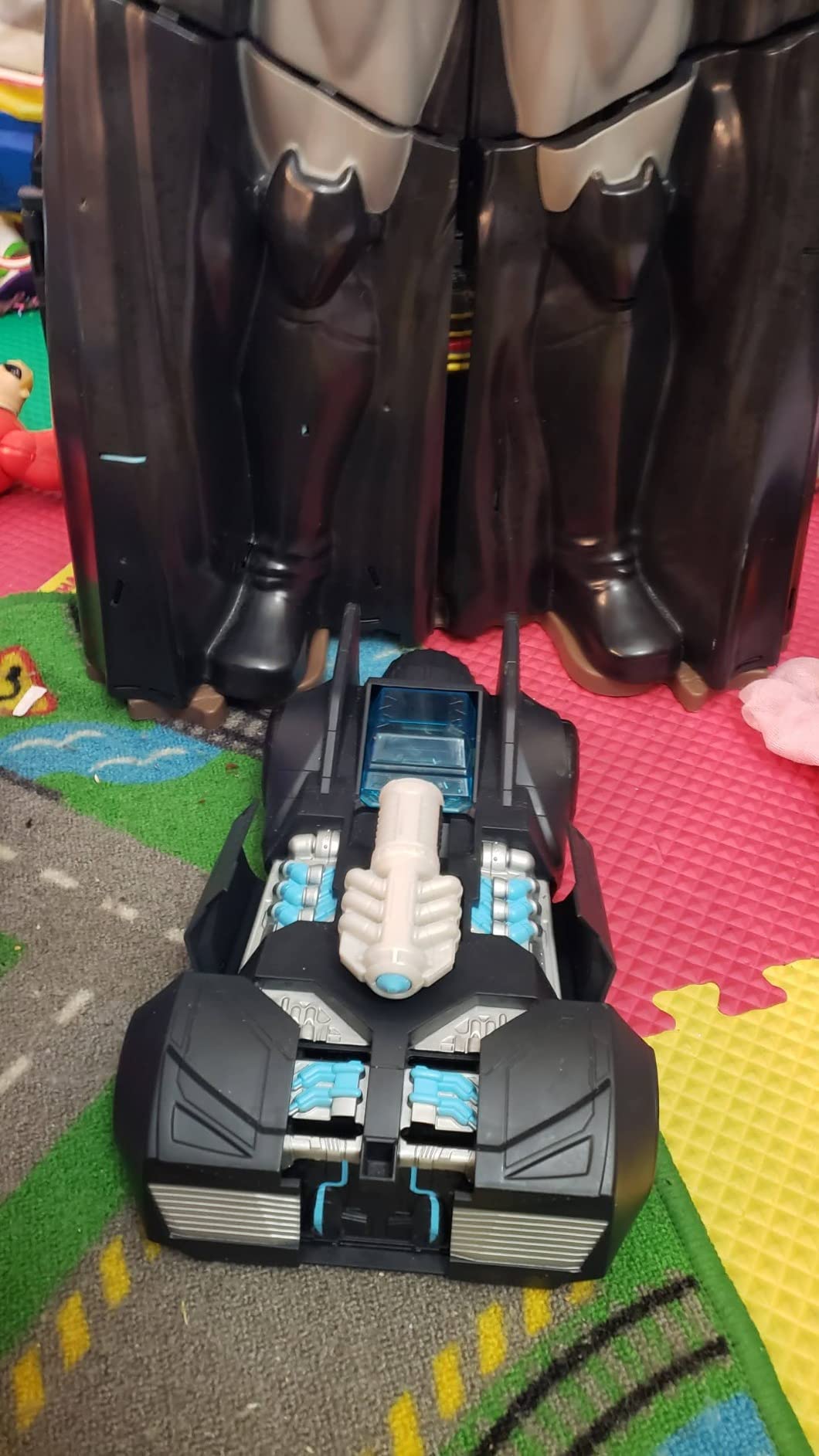 $3/mo - Finance DC Comics Batman, Tech Defender Batmobile, Transforming ...