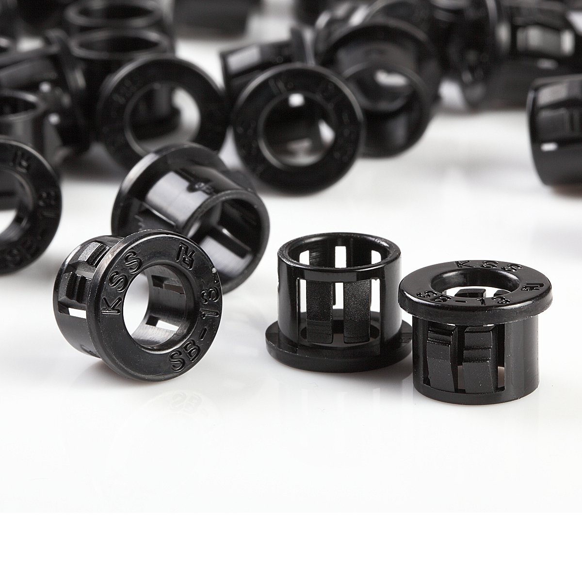 100pcs Nylon Snap Bushing SB-13 Mounting Hole=φ12.7mm: Amazon.com ...