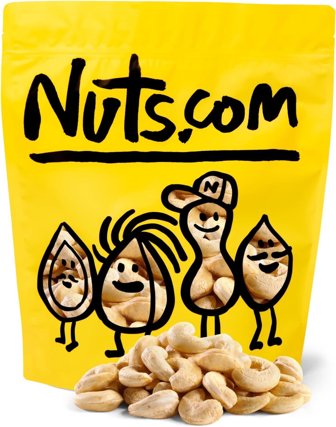 Amazon.com : Nuts.com – Raw Organic Cashews – Healthy Snack for Adults ...