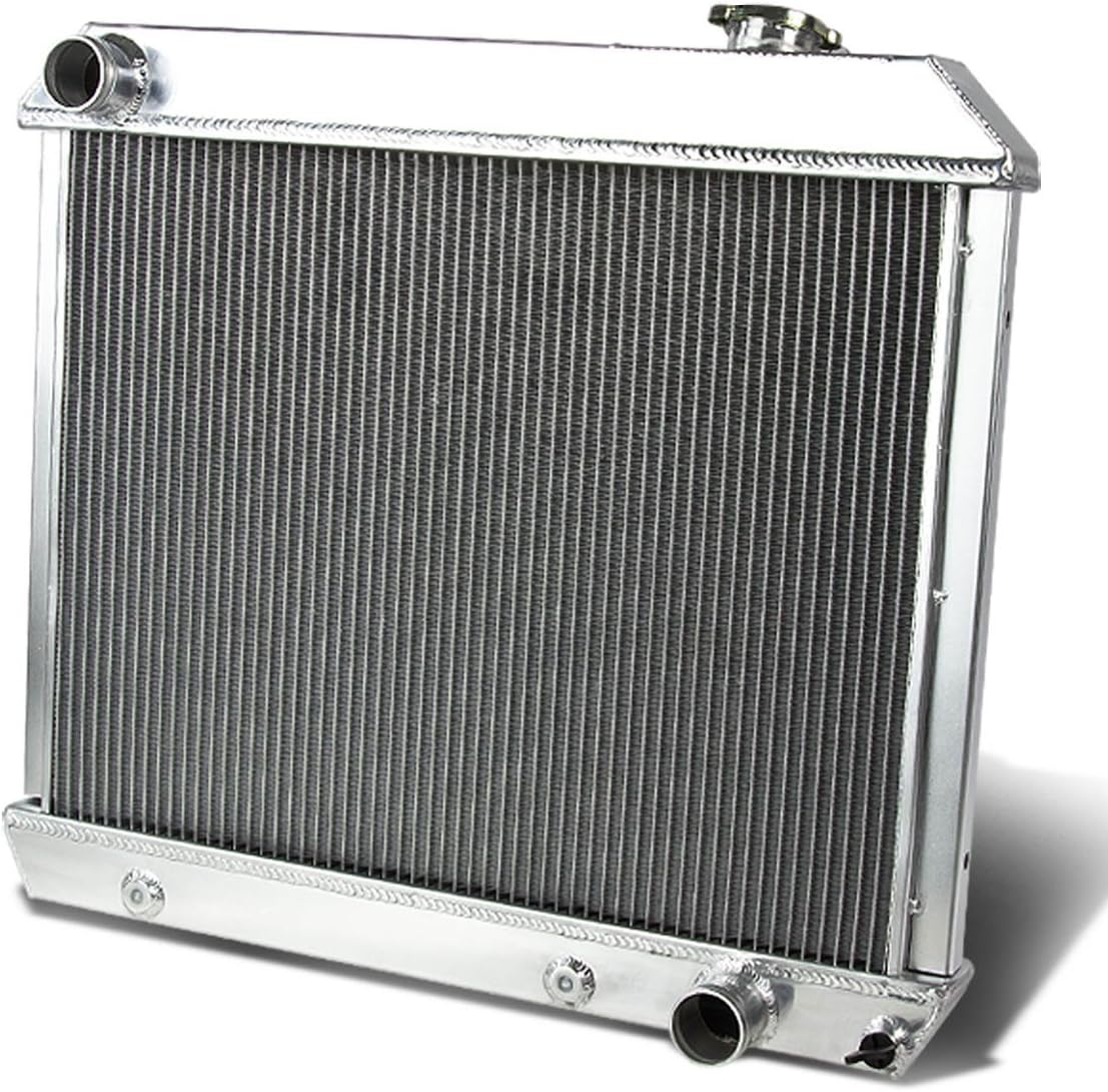 Amazon.com: ALLOYWORKS 3 Row Full Aluminum Radiator For 1961-1966 Chevy ...