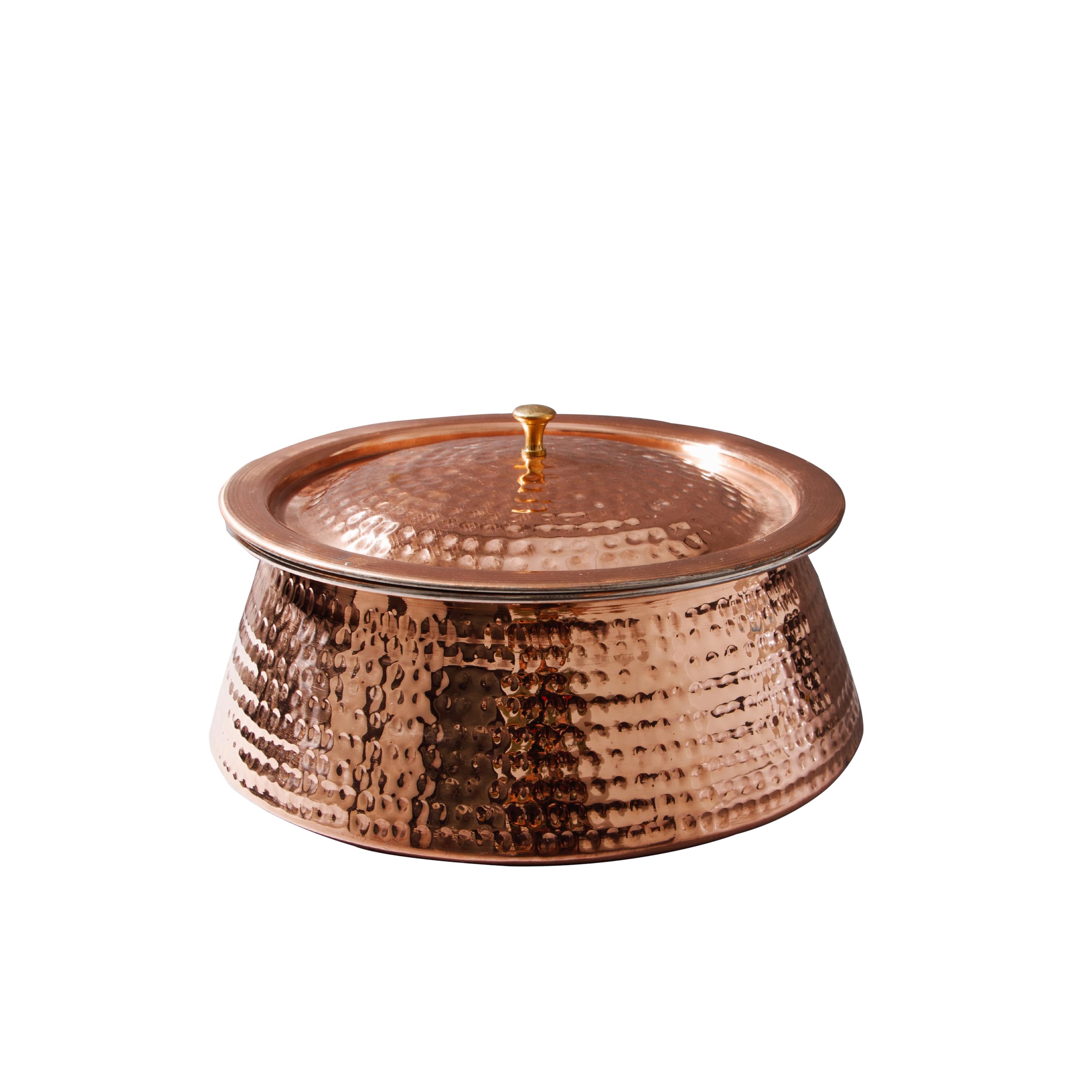 Buy Healthsmith - 100% Pure Handcrafted Copper Lagan Handi/Patila with ...