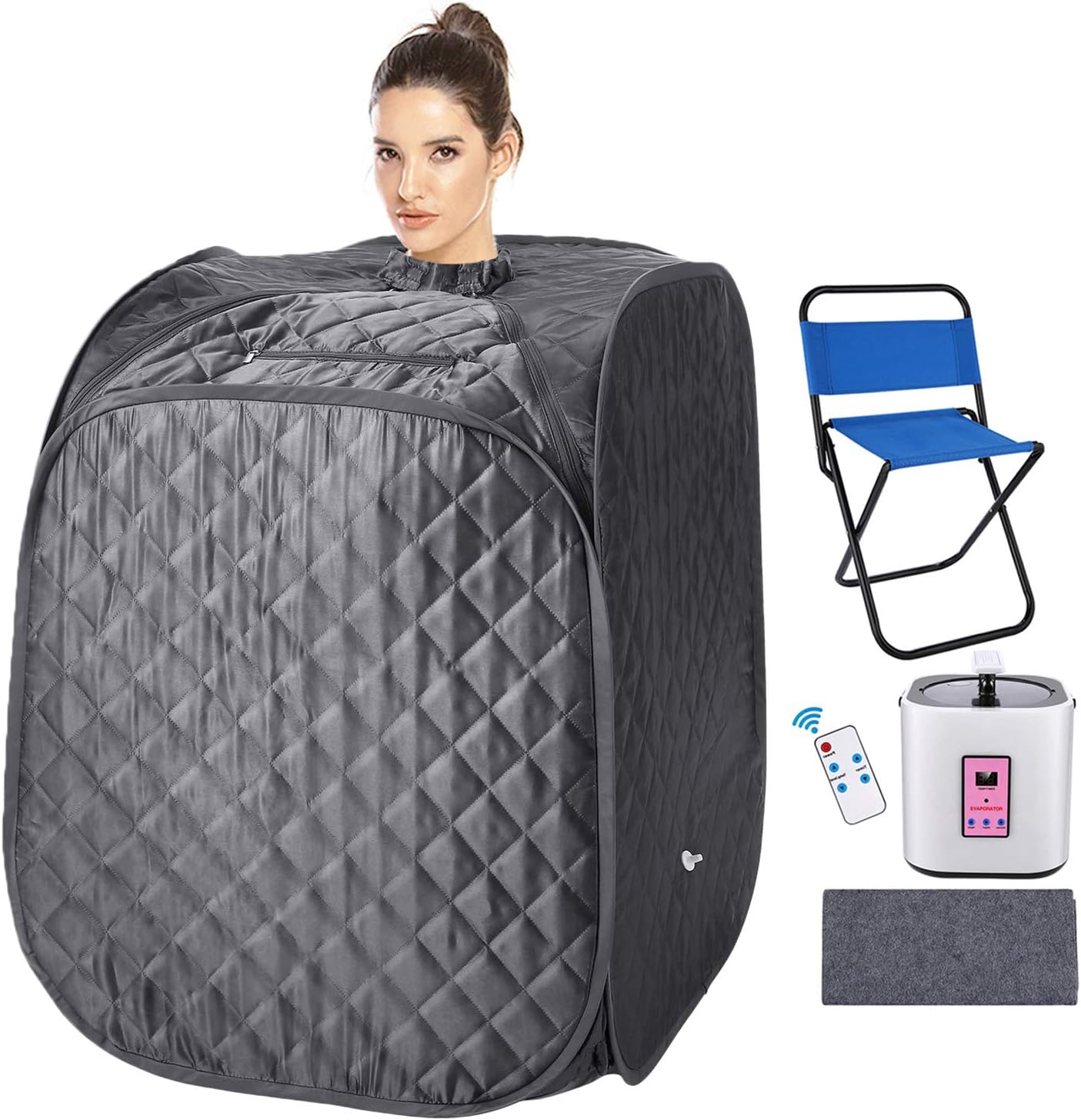 Amazon.com : Giantex Steam Sauna Portable Therapeutic Sauna 3L Blast ...