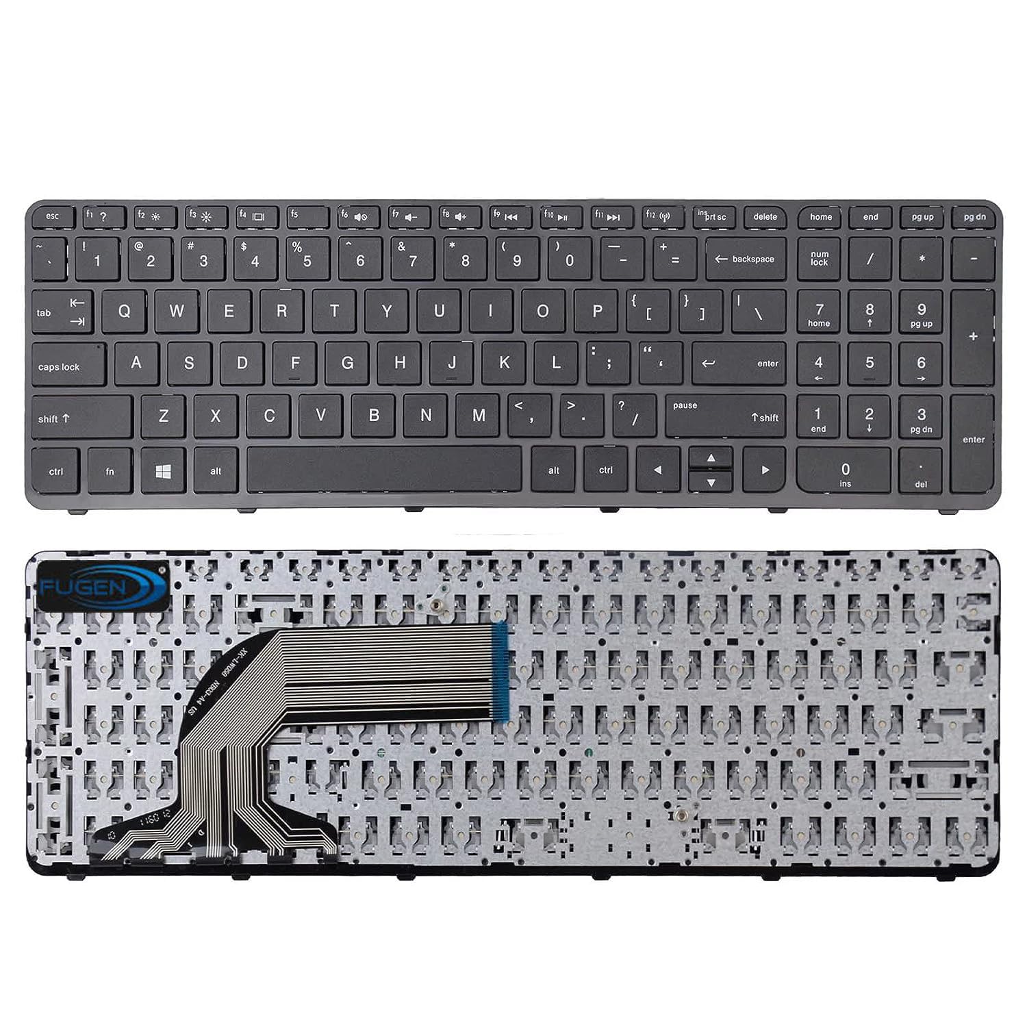Laptop Keyboard Compatible For Hp Pavilion 15N 15G 15D 15E 15R Hp ...