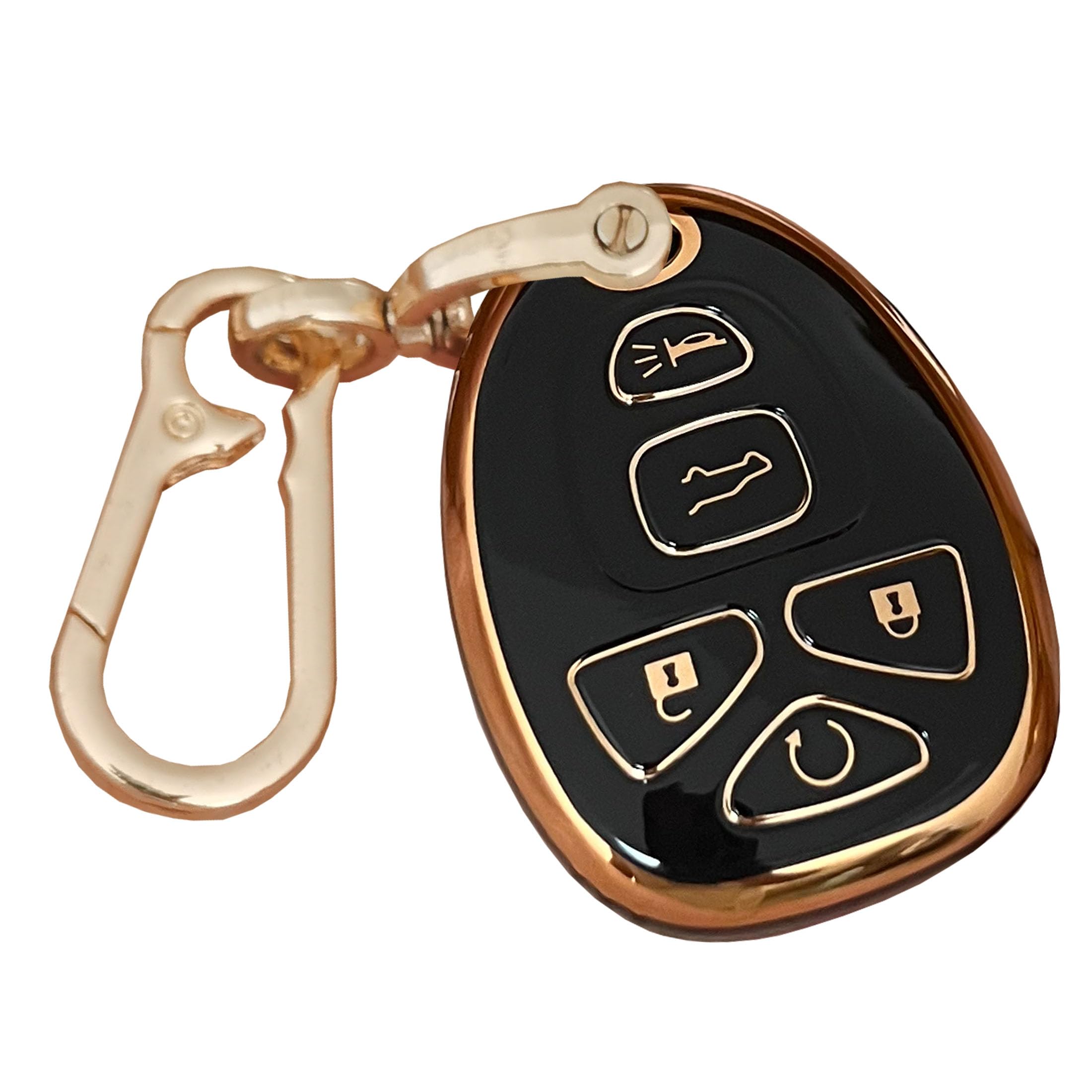 Amazon.com: AIOEUOIA TPU for GMC Key Fob Cover with Keychain Fit for ...