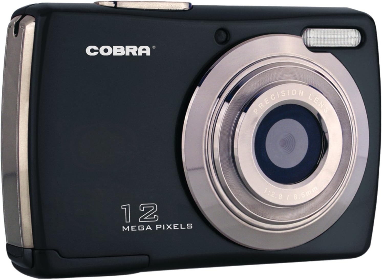 Amazon.com : Cobra Digital DCA1215 BLACK 12 MP Digital Camera with 8 x ...