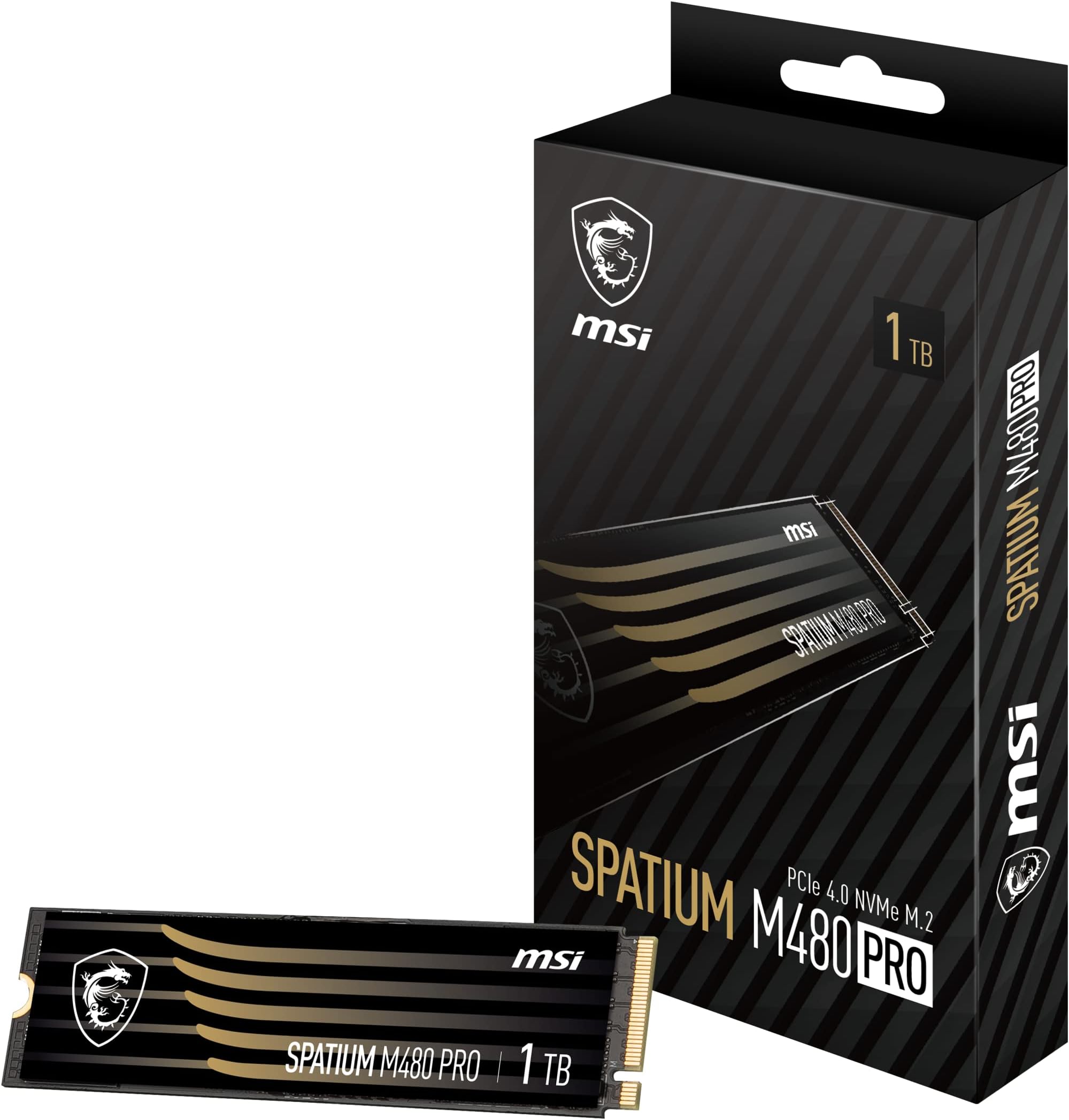 Amazon.com: MSI Gaming SPATIUM M482 PCIe 4.0 NVMe M.2 2TB Internal SSD ...