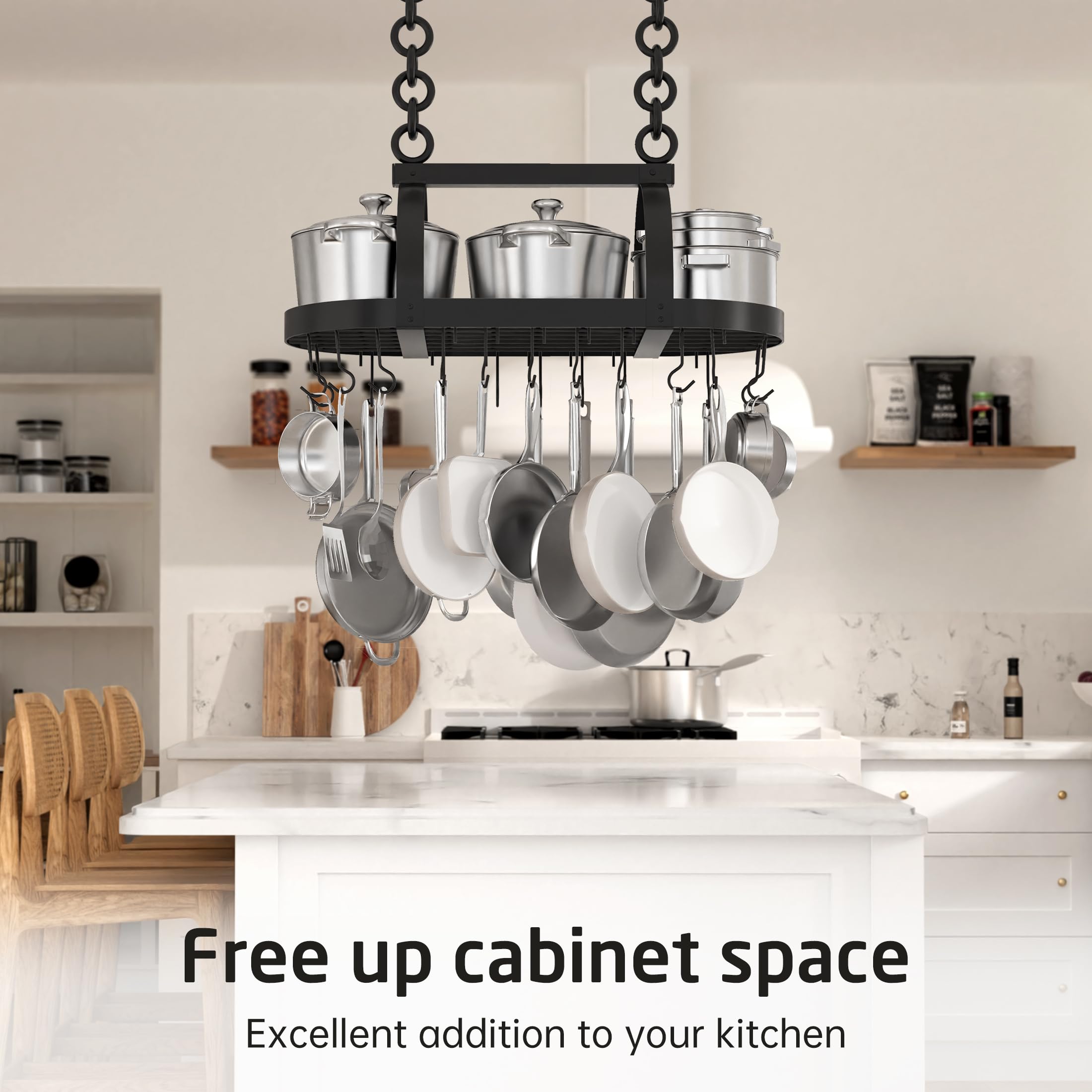 Kitchen Island Pan Rack 16 Creative Ways To Organize Pots And Pans In