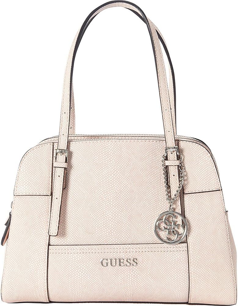 Amazon.com: GUESS Huntley Cali Satchel - Colorblock (Light Rose ...
