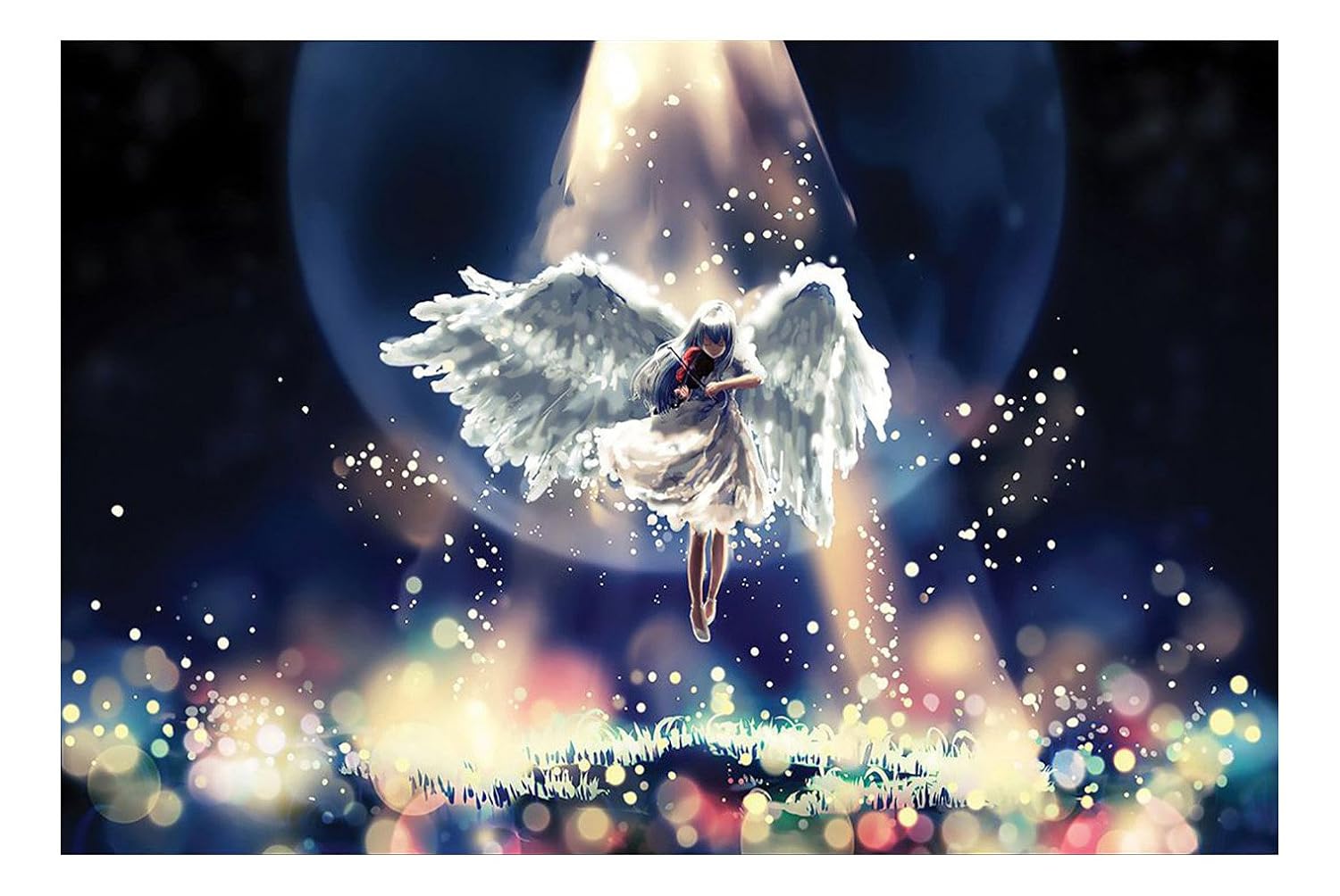 Buy ArtStory Vinyl Angel Playing Violin Wall Sticker (40 cm x 26 cm x 1 ...