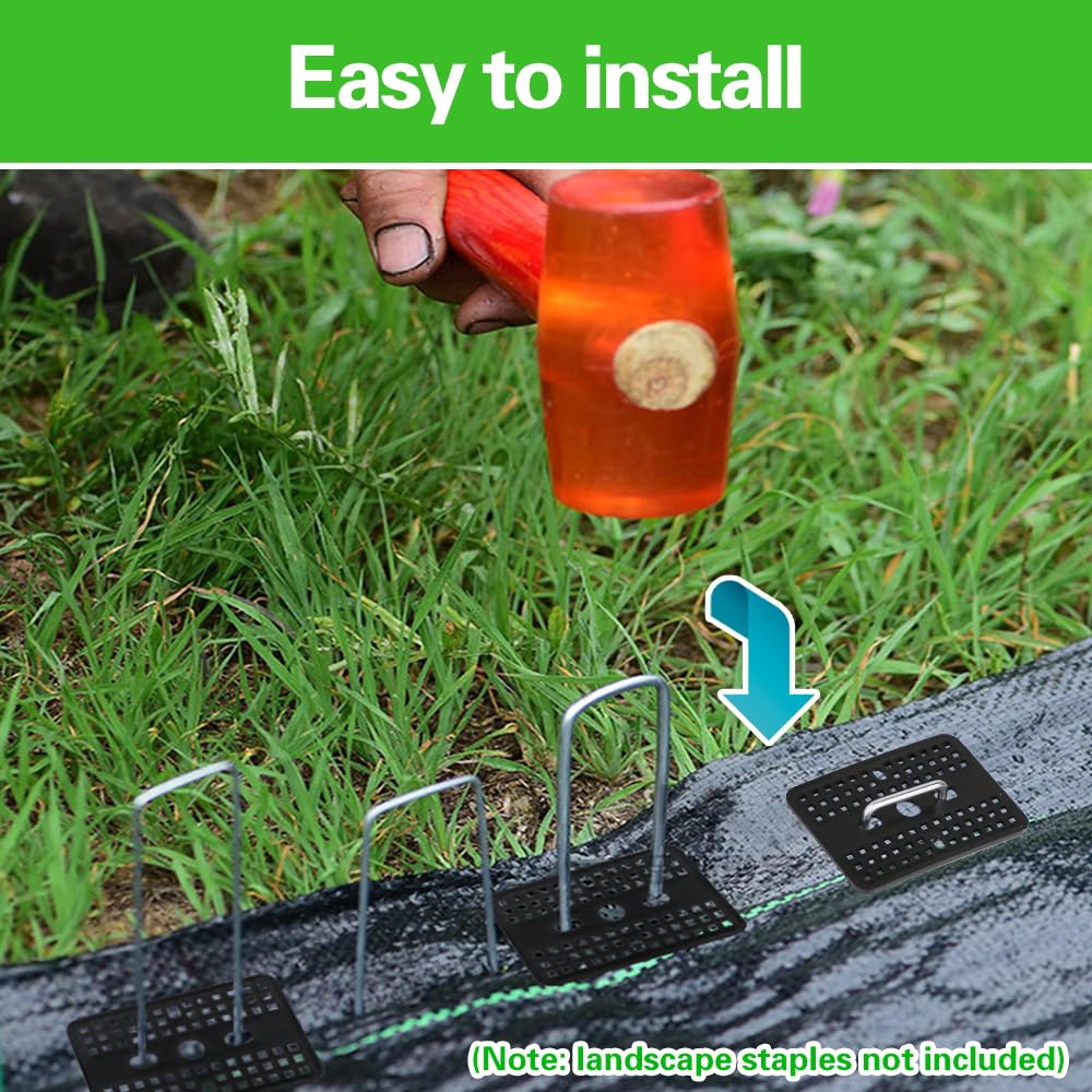 Snapklik.com : Bakulyor 150Pcs Landscape Staple Gaskets, Garden Stakes ...