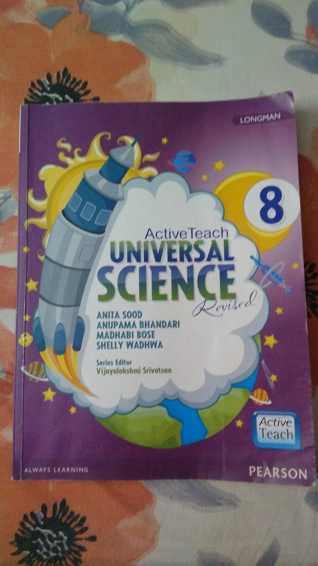 Activeteach Universal Science 8 by Pearson for CBSE Class 8 : Anita ...