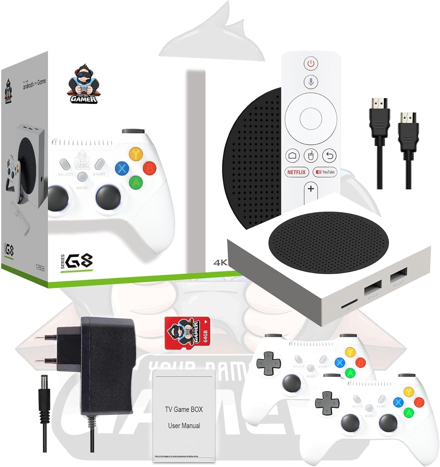 Amazon.com: 2025 G8 Game Box 4K HD TV Game Stick Video Game Console ...