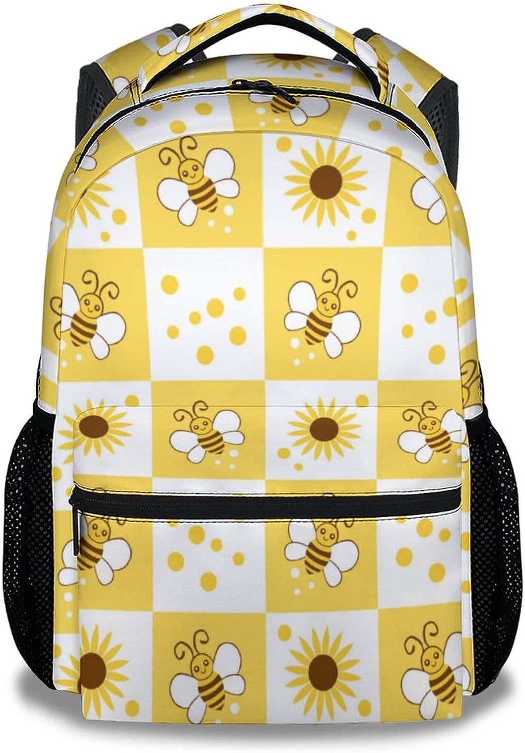 Amazon.com | PoshWrap Bee School Backpack - 16 Inches Yellow Backpacks ...