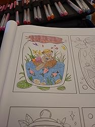 Amazon.com: Magic Jars: A Coloring Book for Adults Featuring Cute Jars ...
