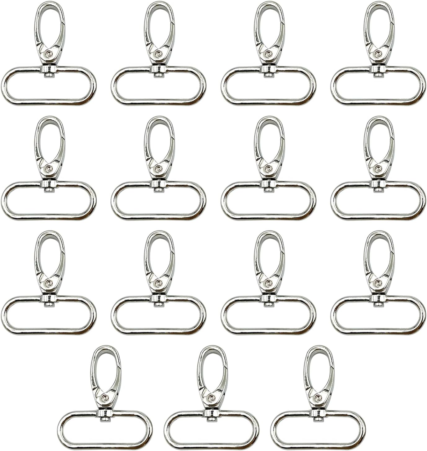 Amazon.com: Metal Swivel Trigger Lanyard Snap Hooks 15pcs Lobster Claw ...