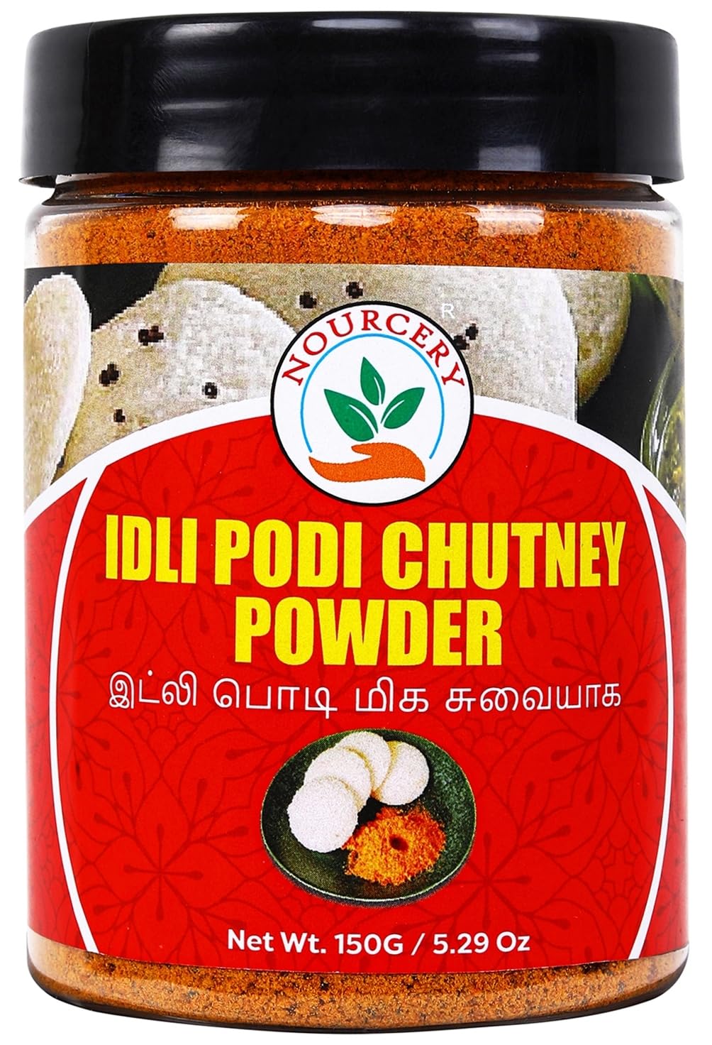 Nourcery Idli Podi Chutney Powder (150Gm), Milagai Podi Powder : Amazon ...