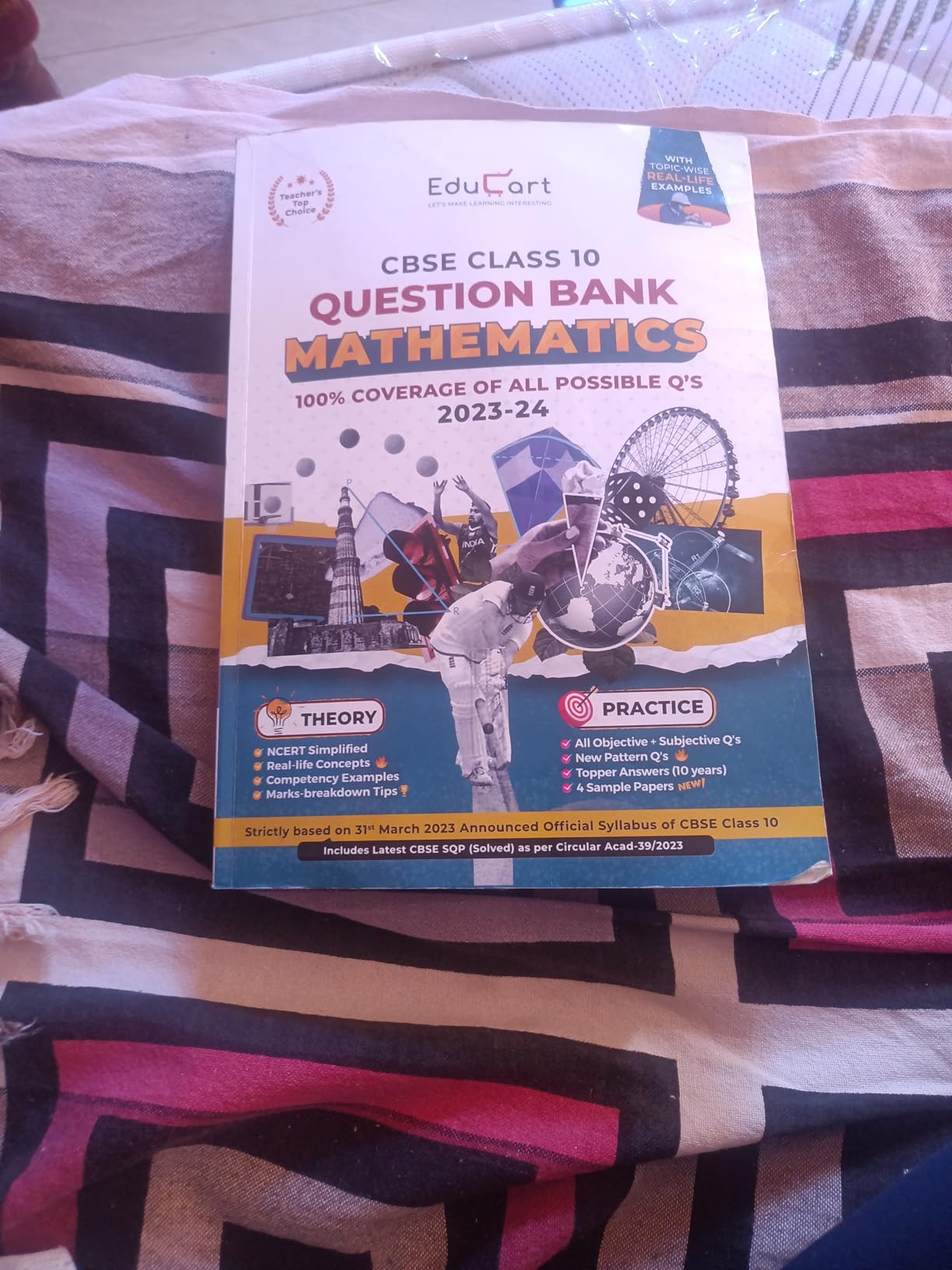 Educart CBSE Class 10 Question Bank MATHEMATICS for 2023-2024 eBook ...