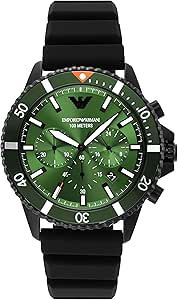 Amazon.co.jp: [エンポリオアルマーニ] 腕時計 WORLD EXPLORER AR11463 メンズ ブラック : ファッション