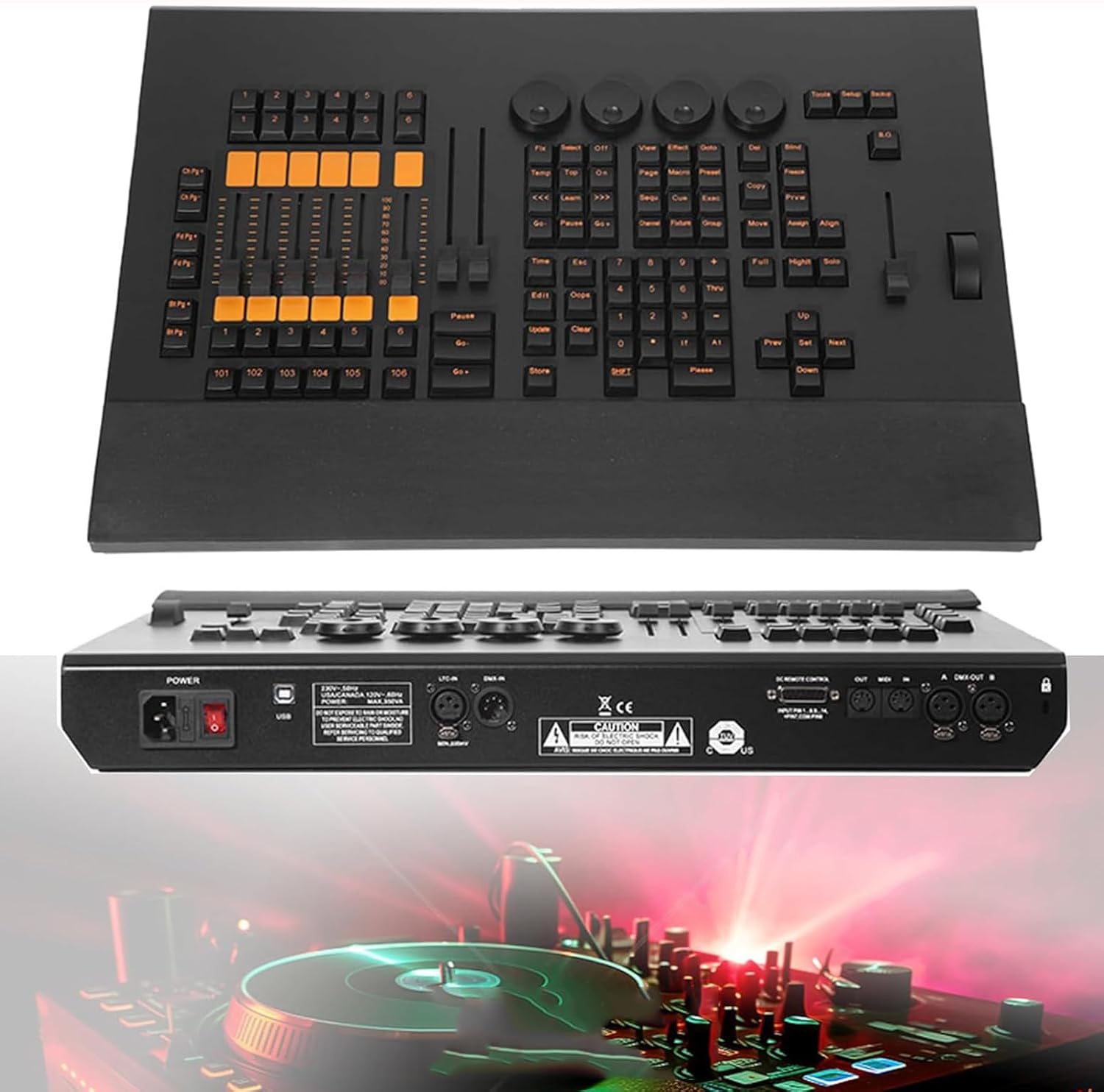 Amazon.com: DMX Controllers, DMX 512 Console, MA2 Command Wing Console, DJ Disco Lighting ...