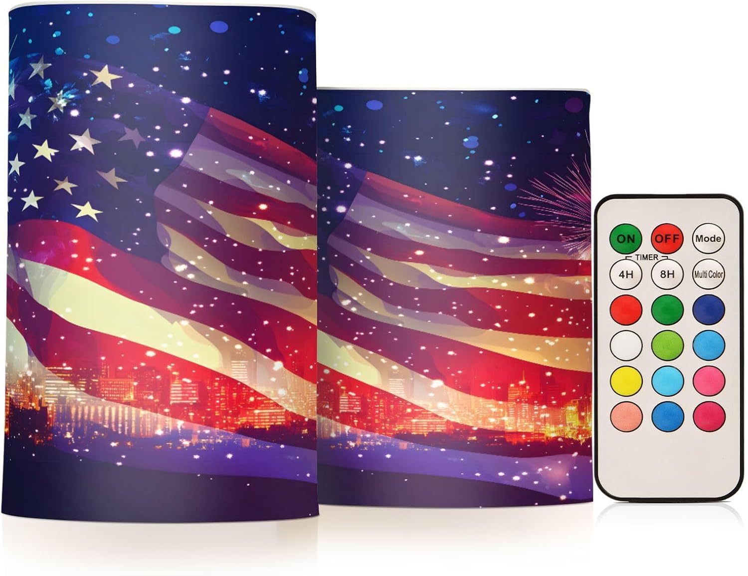 Amazon.com: American Flag Patriotic Independence Day 4th July Firework ...