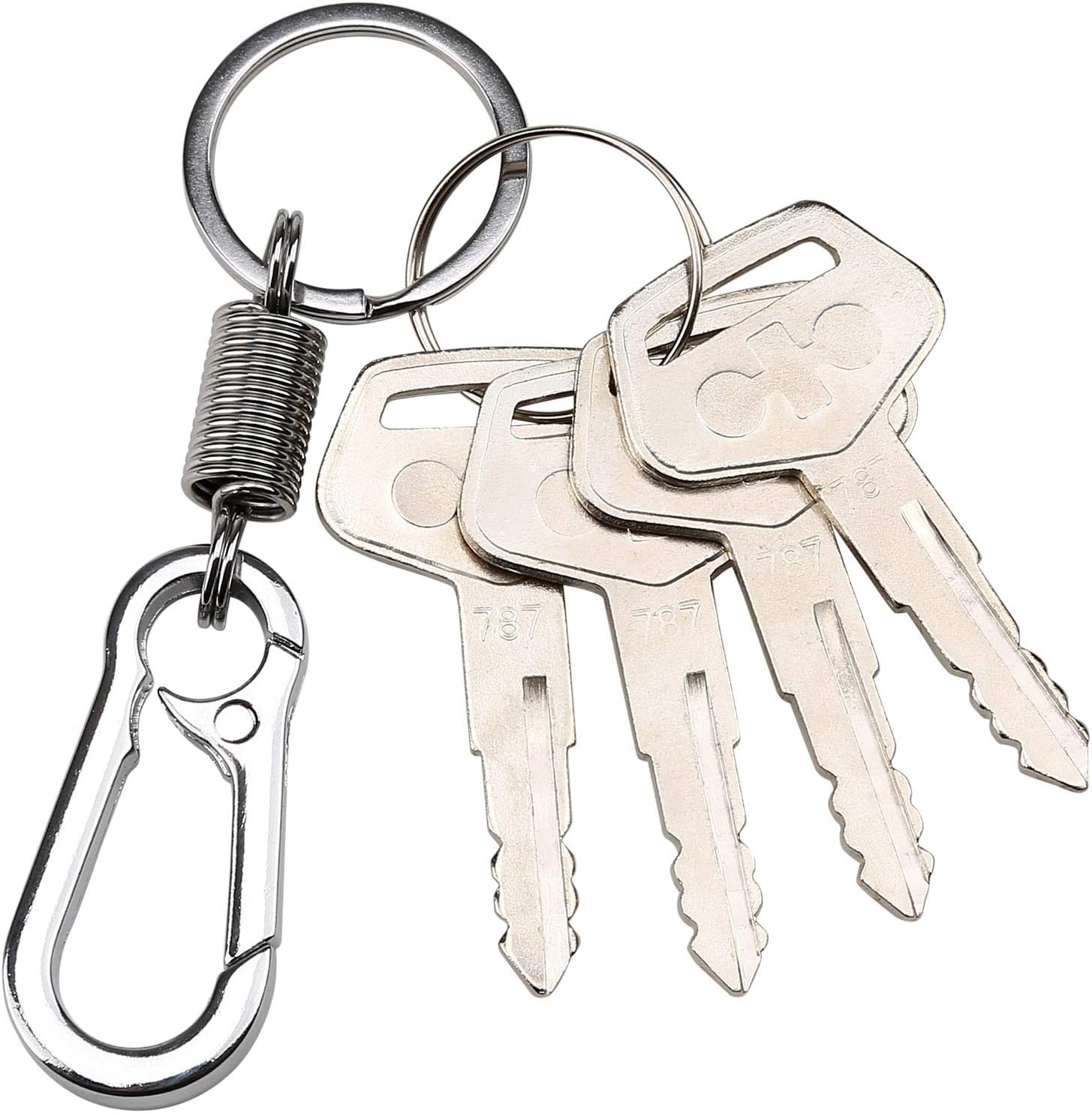 Amazon.com : 10L0L 4pcs 787 Ignition Keys with Keychain for Heavy ...