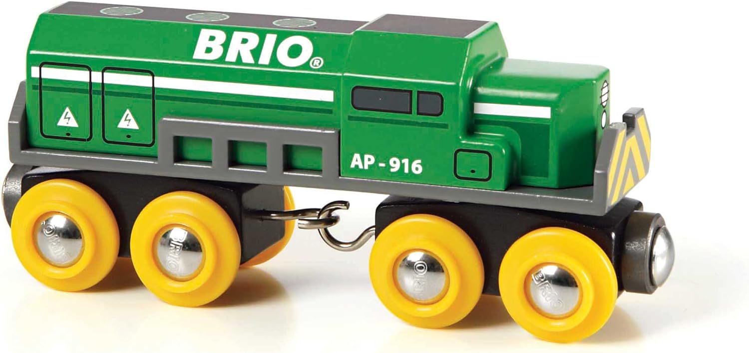 BRIO World - 33693 - LOCOMOTIVE DE MARCHANDISES : Amazon.fr: Jeux et Jouets