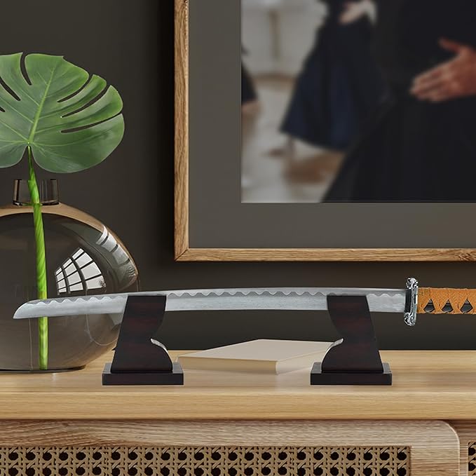 Amazon.com: BYTOTU Katana Wall Holder-Sword display wall mount-Wood 3 ...