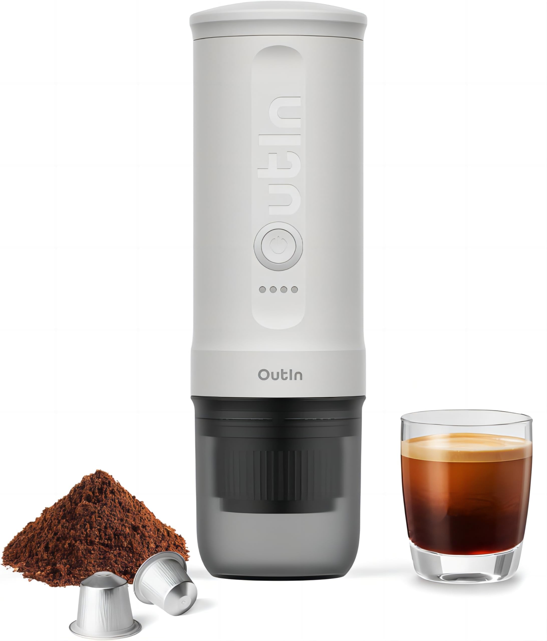 Amazon.de: Outin Nano Tragbare Elektrische Espressomaschine Tragetasche ...