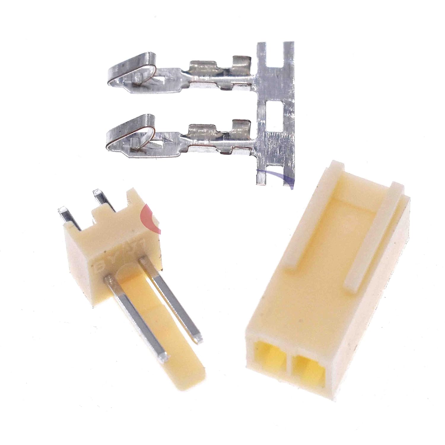 50PCS KF2510-2P 2.54mm Pin Header + Terminal + Housing Connector Kit KF2510 2P: Amazon.com ...