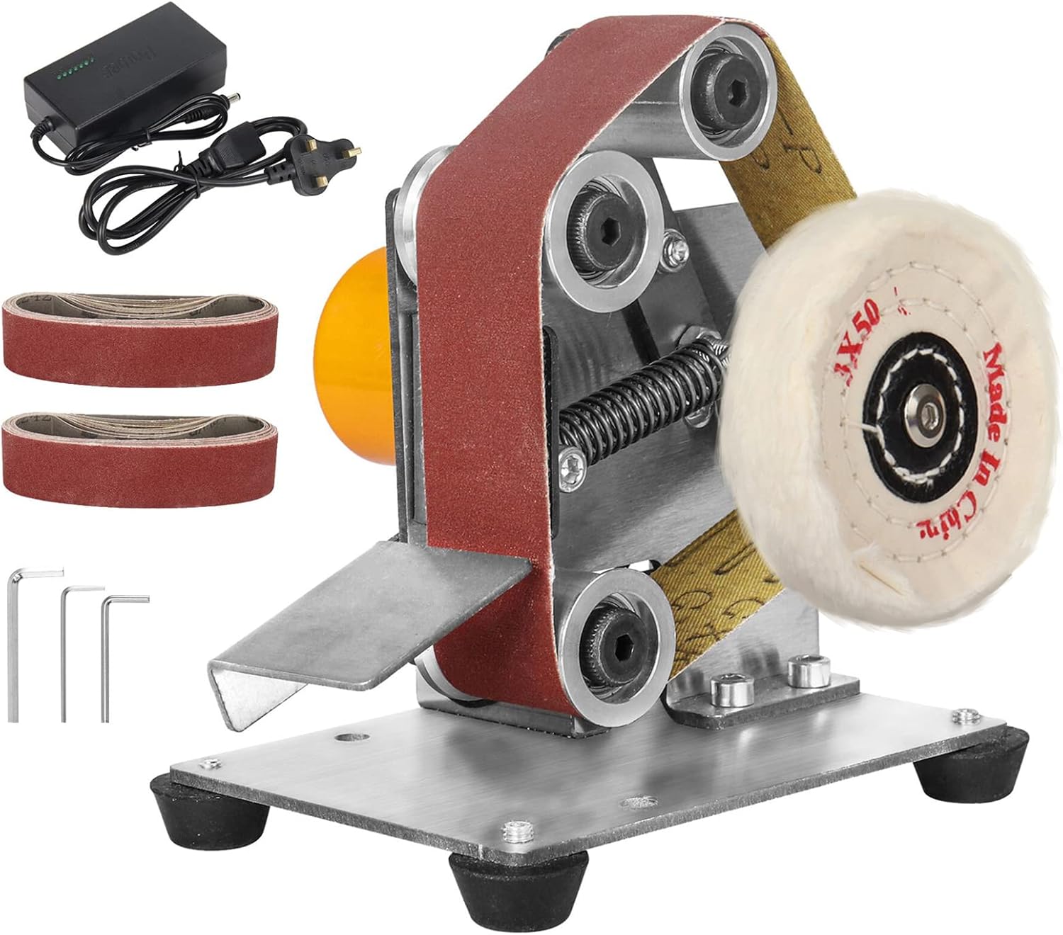 SI FANG Mini Electric Belt-Sander DIY Power Sanding-Polishing Machines ...