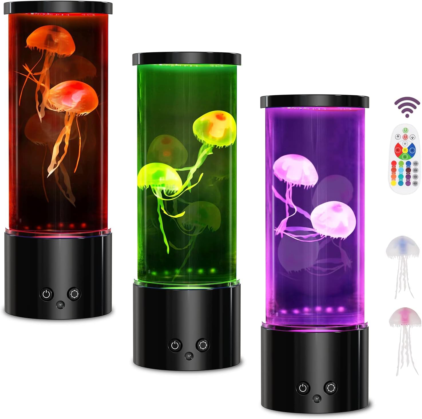 Amazon.com: SensoryMoon Large LED Jellyfish Lava Lamp Aquarium ...