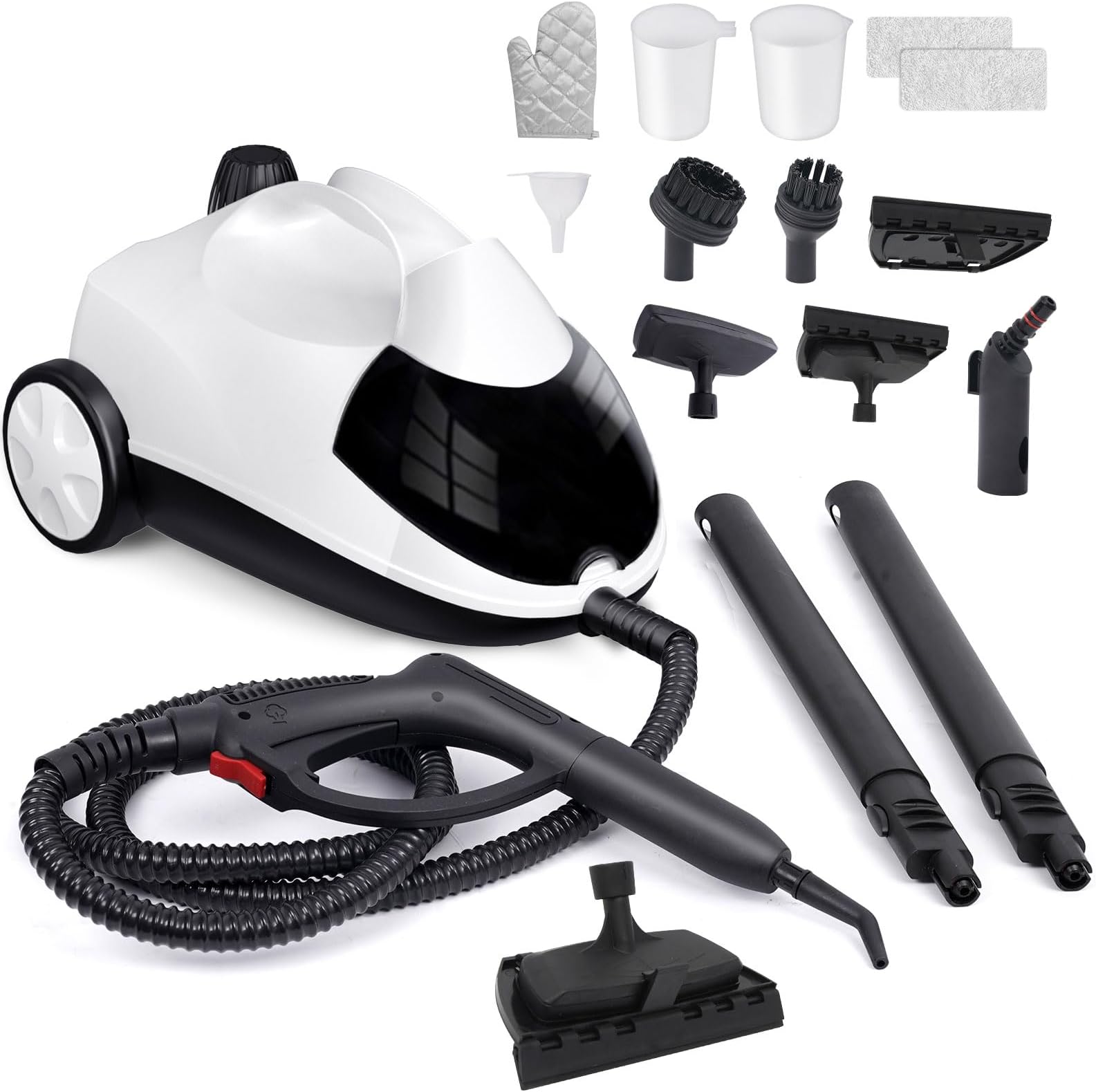 Amazon.com - Steam Cleaner with 28 Accessories for Home, 1800W Powerful ...