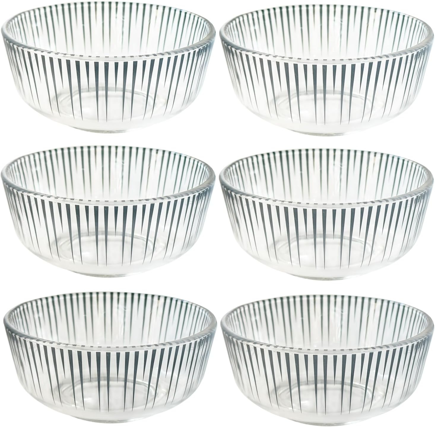 Amazon.com: Godinger Bowl Set - Mini Crystal Prep, Dip, Dessert, Bar ...