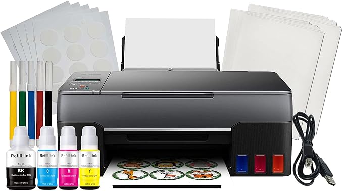 Amazon.com: EDIBLETHINGZ Mega Tank Printer System (Wireless+Scanner ...
