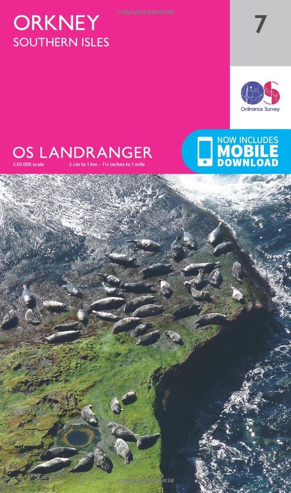 Orkney – Southern Isles Map | Hoy & South Ronaldsay | Ordnance Survey ...
