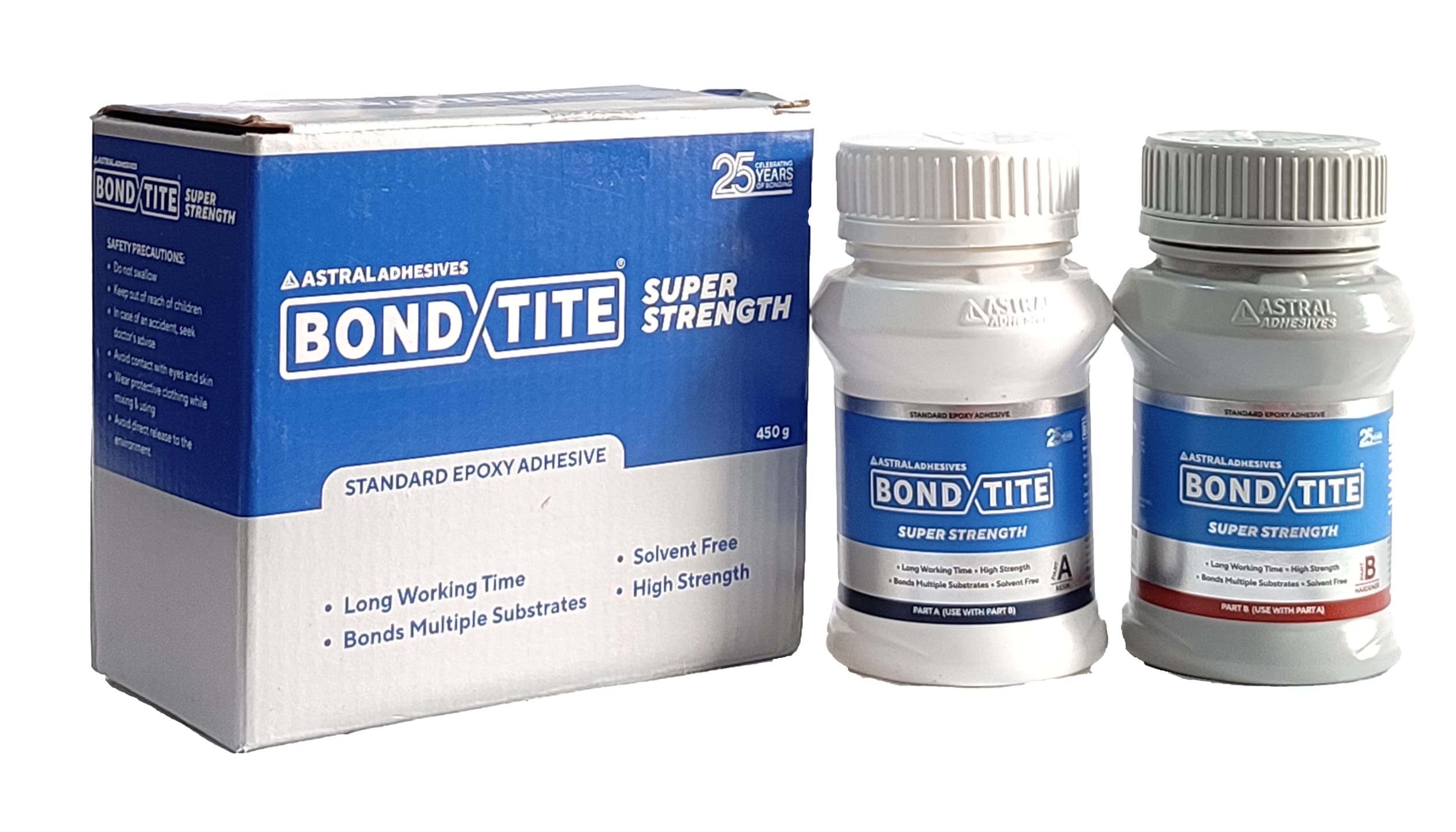 Bondtite Super Strength - 2-Part Epoxy Adhesive for Metals, Ceramics ...