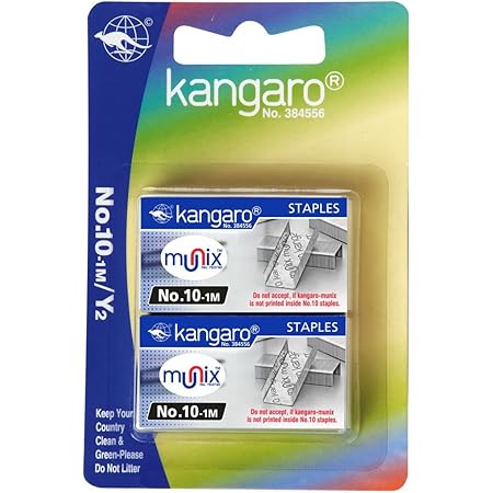 Rapid Number No. 10 (Fit Rexel Stapler) Staples x 1000 in Box 4mm x 9mm ...
