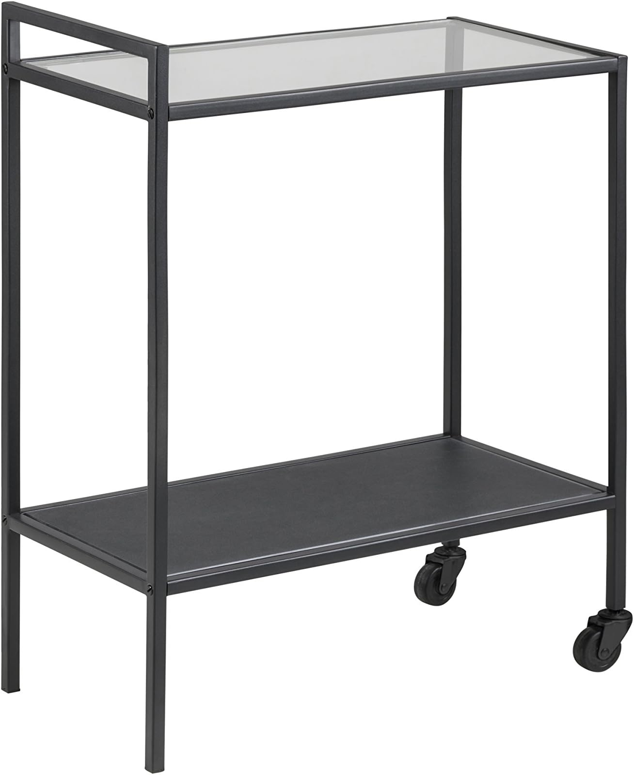 AC Design Furniture Jörn Servierwagen, H: 75 x B: 60 x T: 30 cm, Klar ...