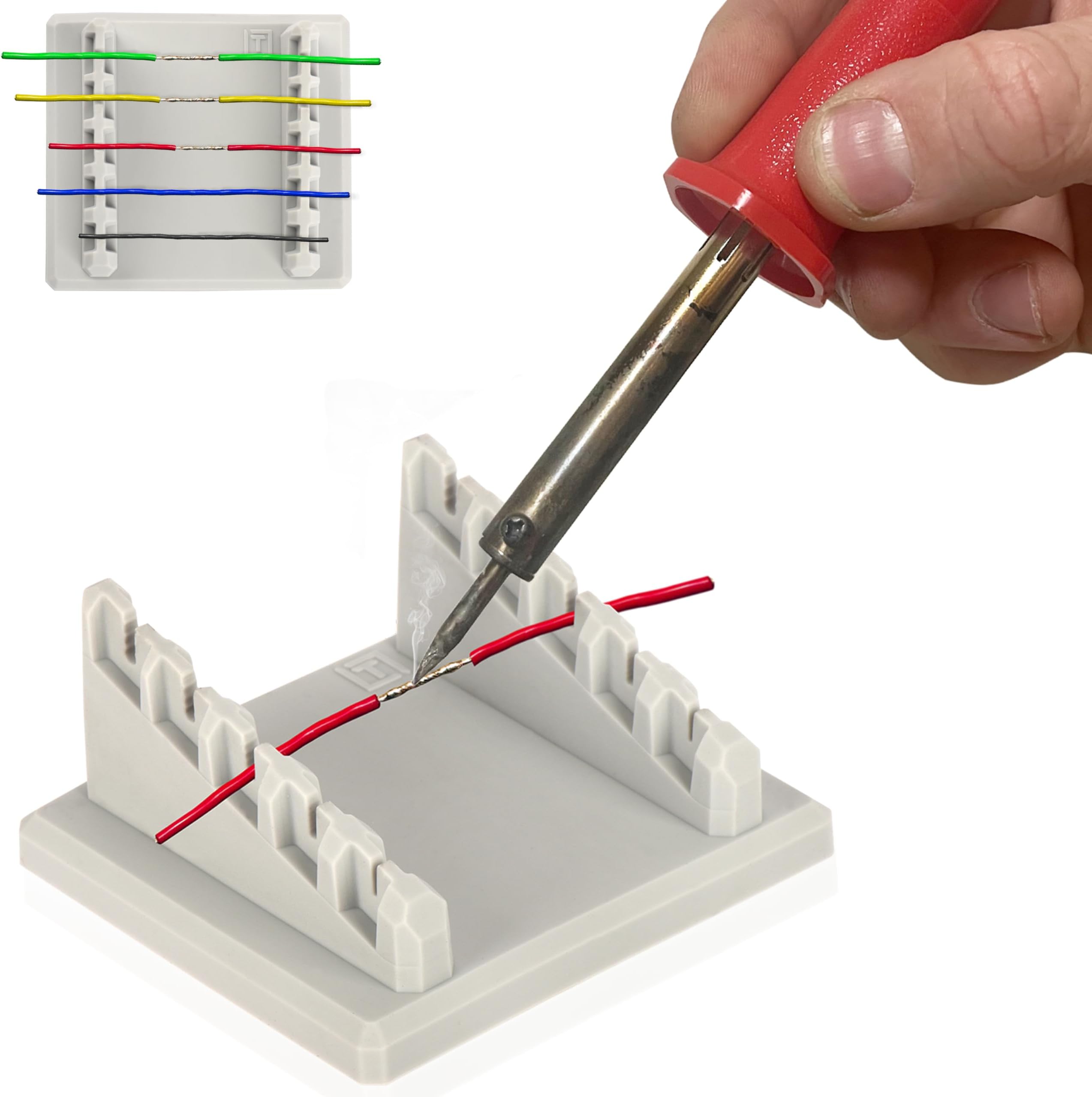 MerainMe Welding Soldering Station Wire Clamp Bracket Workbench ABS ...