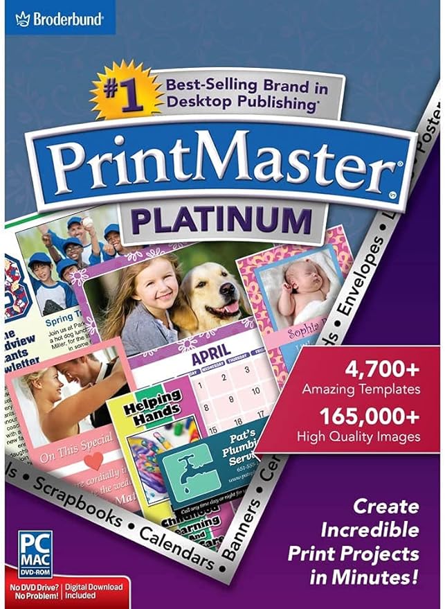 PrintMaster v7 Platinum 7.0 : Amazon.de: Software