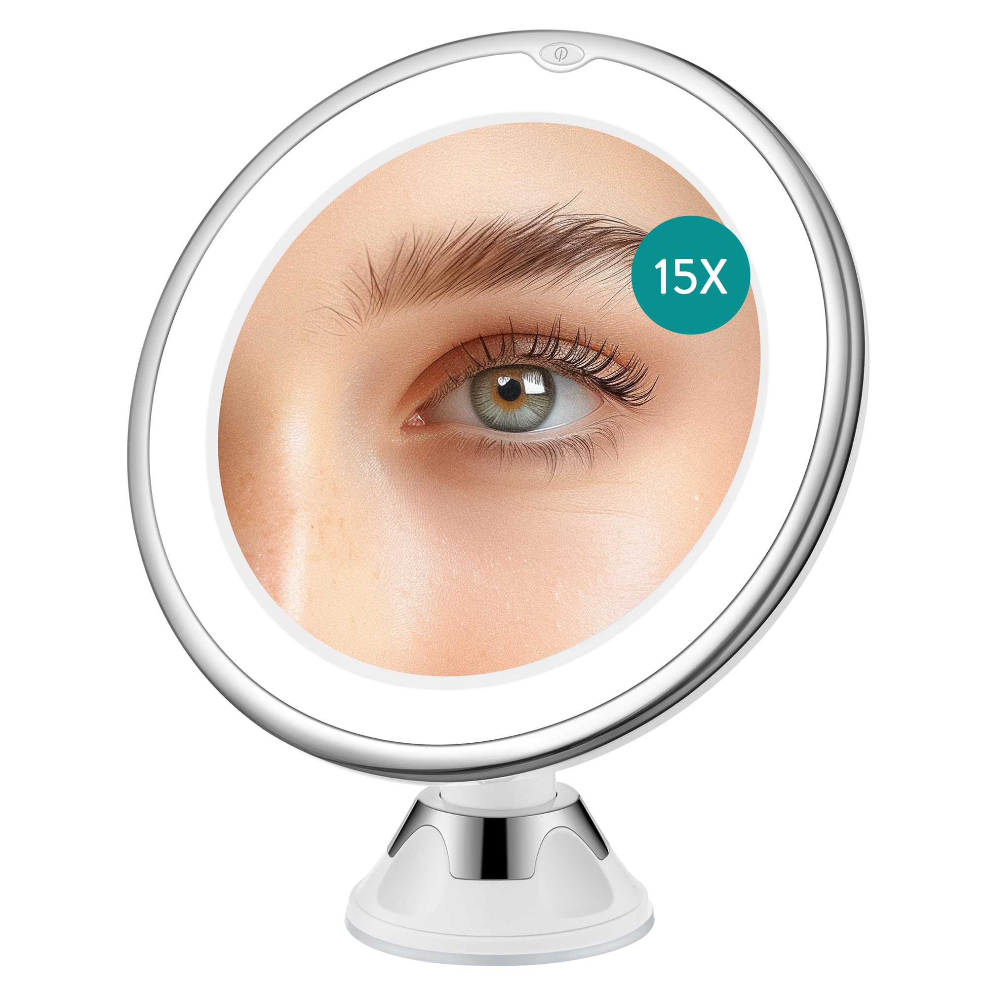 15x Lighted Magnification Mirror Tweezermate 12x Magnification Mirror